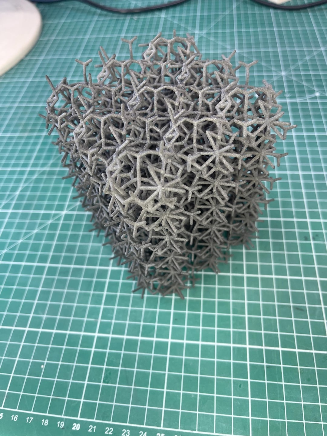 3D Printed Crystal Structures any .CIF, Powdered Laser Sintering ...