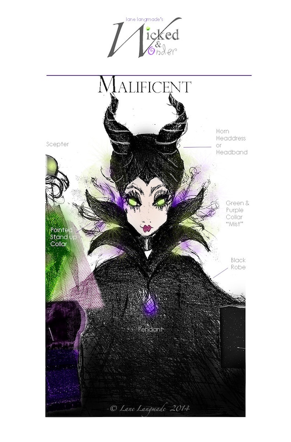 Disney Maleficent Vinyl Horns Deluxe Headpiece