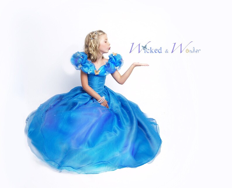 Cinderella Costume 2015 CUSTOM Cinderella Dress for Girls - Etsy