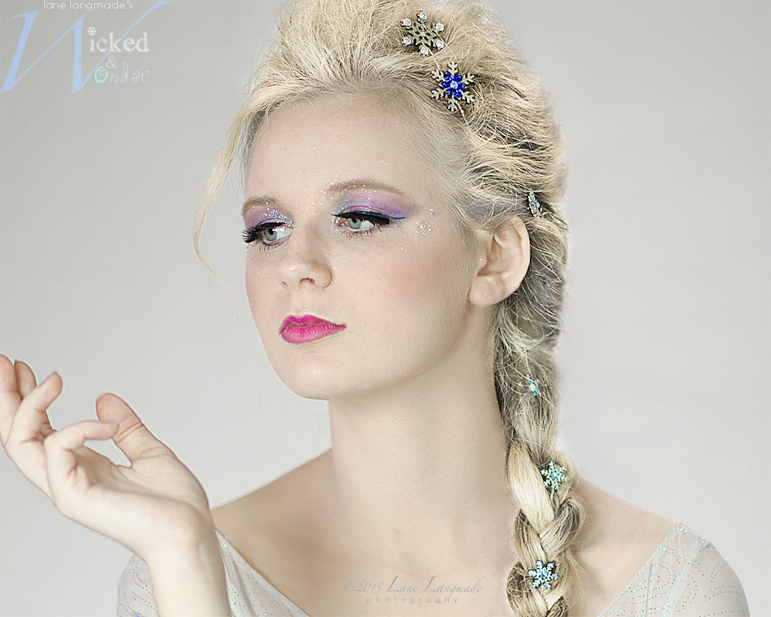 Elsa Hair Pins - Frozen Costume Accessory With Swarovski Crystals ...