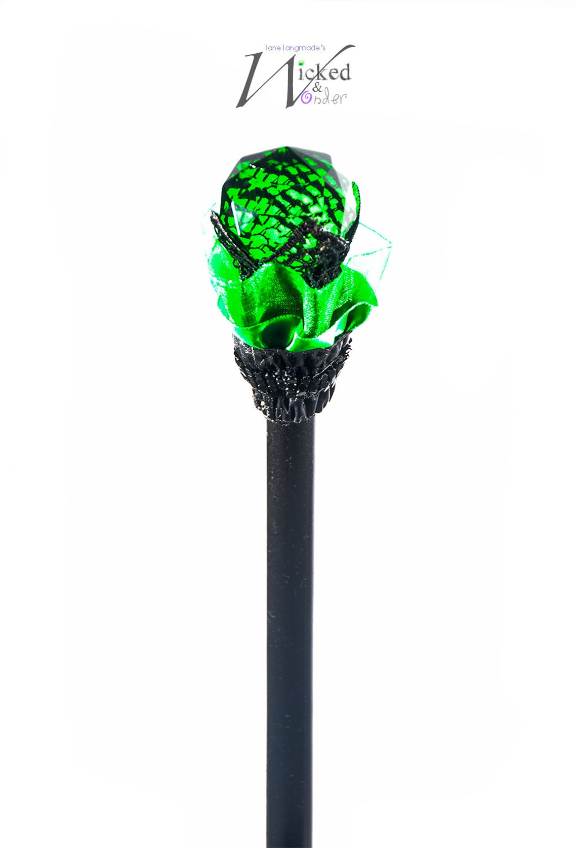 Maleficent Mistress of Evil Green Scepter for Maleficent 2 | Etsy