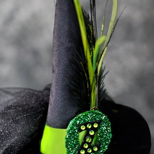 Witch Hat for Wicked Witch of the West of Oz or Wicked Costume for ...