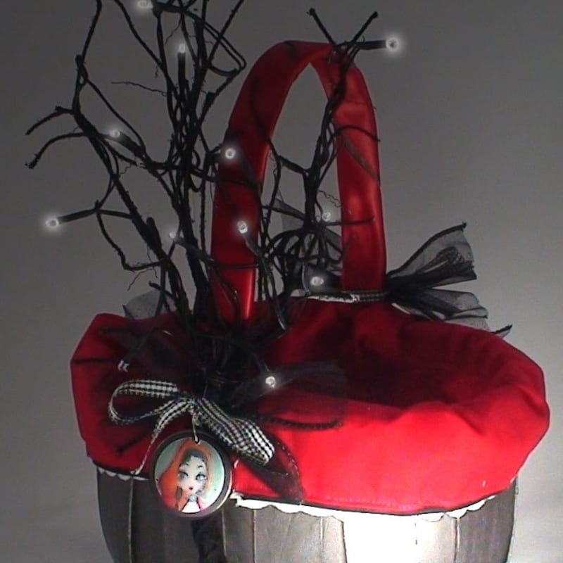 Little Red Riding Hood Basket - Etsy