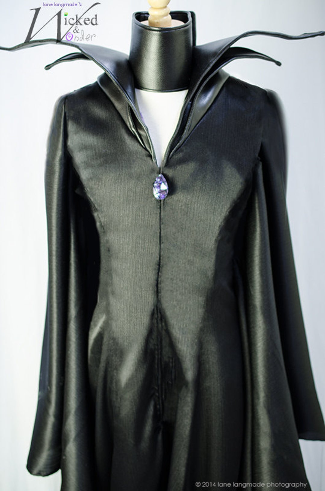 Maleficent Costume Dress for Girls, Maleficent Dress, Maleficent ...