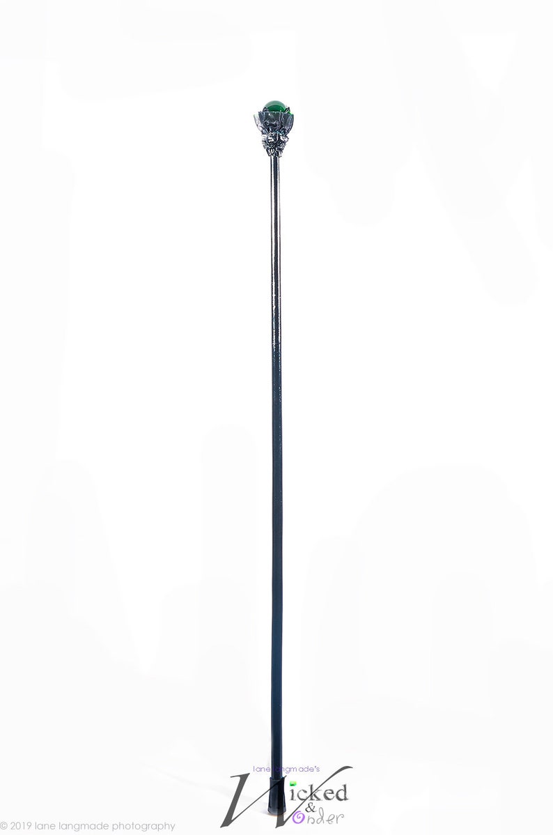 Maleficent Mistress of Evil Green Scepter for Maleficent 2 | Etsy