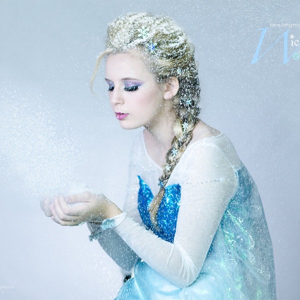 Snow Queen Elsa Dress Etsy