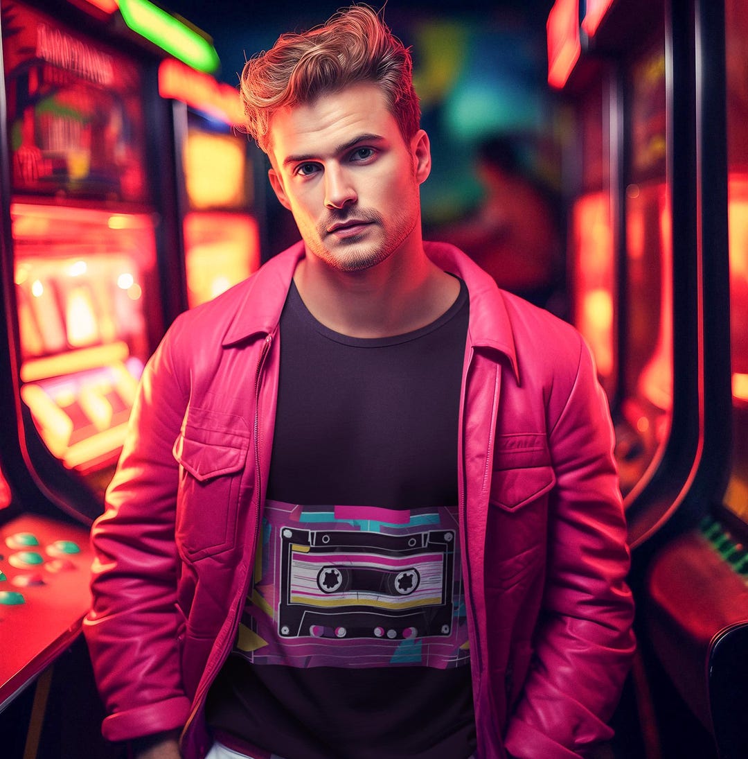 2k+ Synthwave and Retro T-shirt and Album Cover Art Designs, Colorful ...