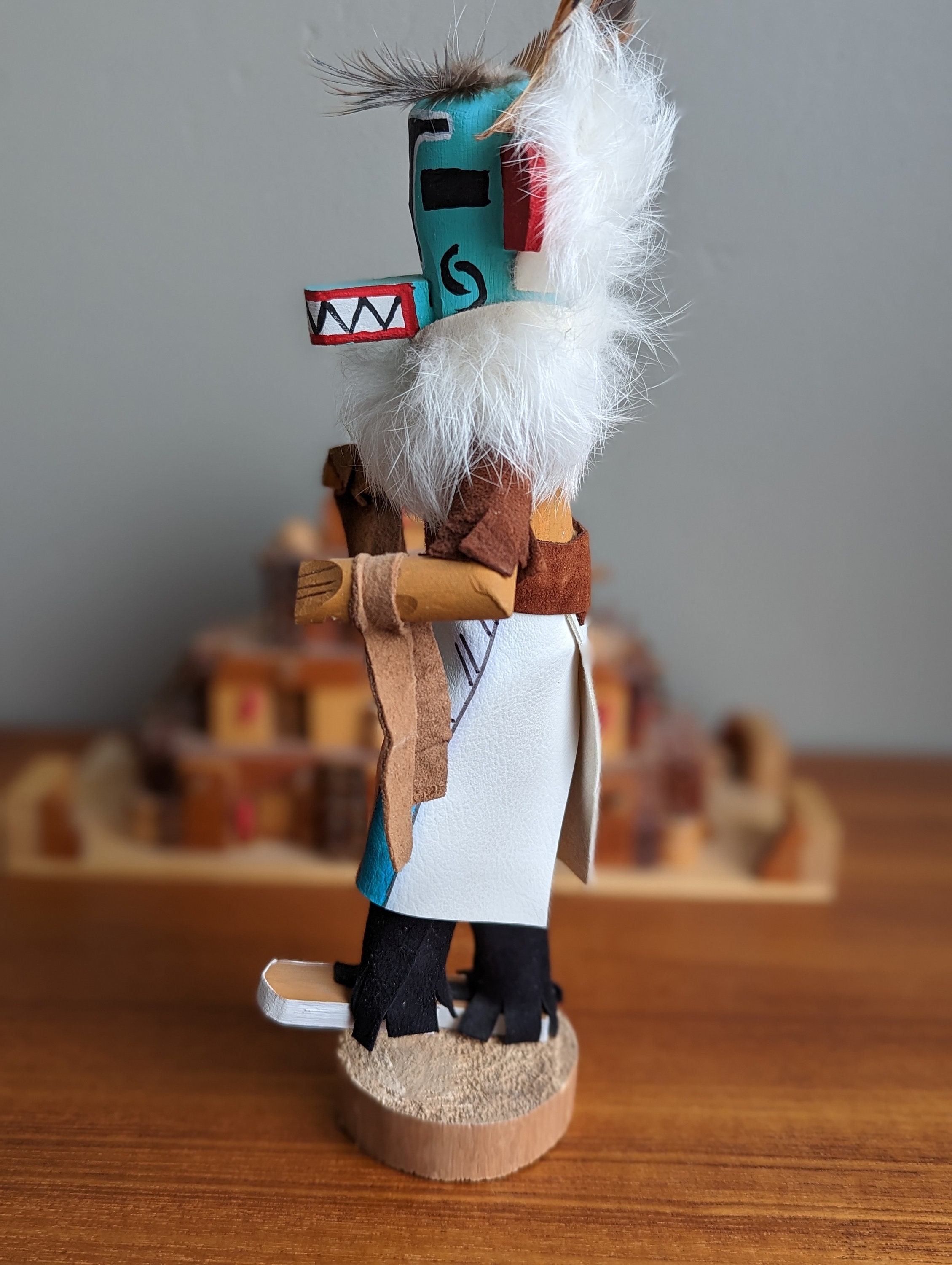 Vintage Blue Hehey'a Dancer Kachina - Etsy