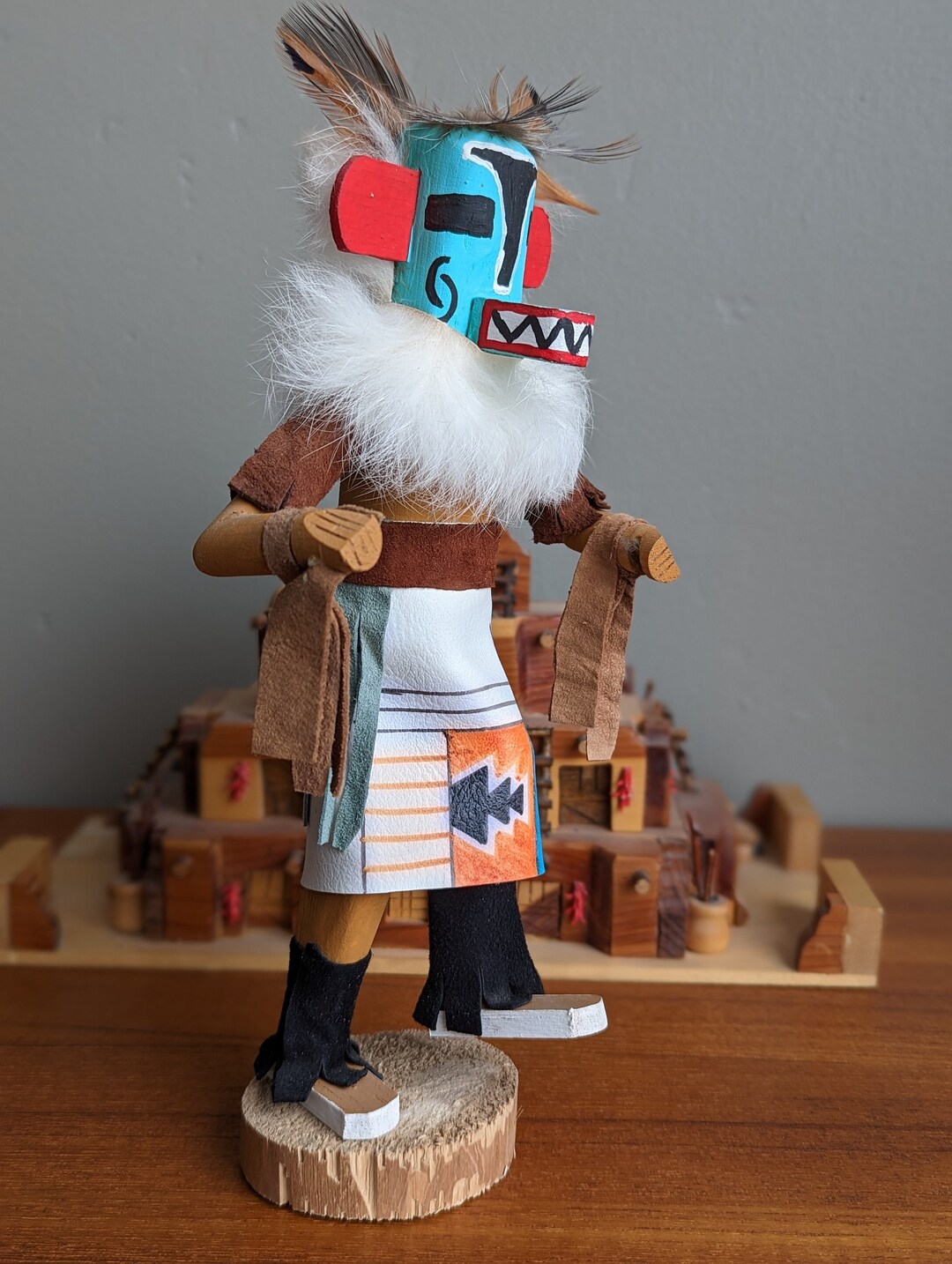 Vintage Blue Hehey'a Dancer Kachina - Etsy