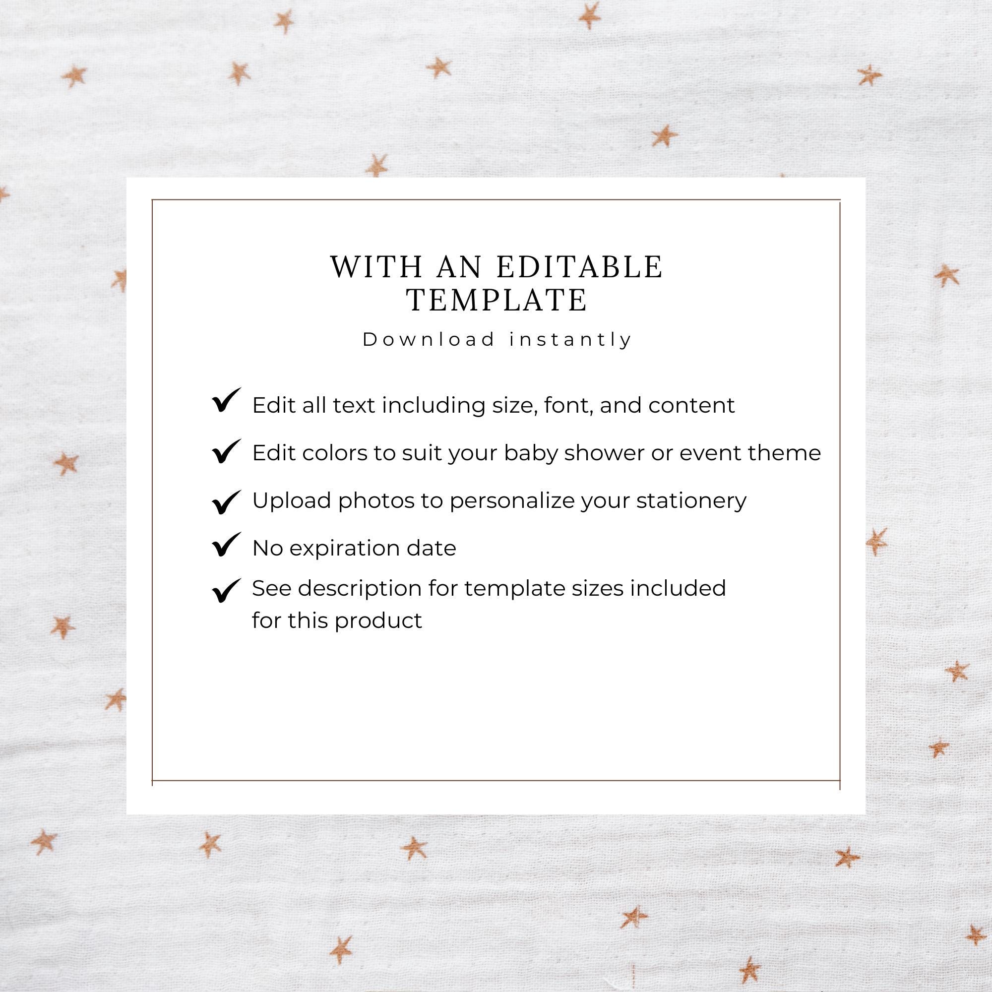 Next Chapter Baby Shower Bookmark, Books Themed Baby Shower Bookmark ...