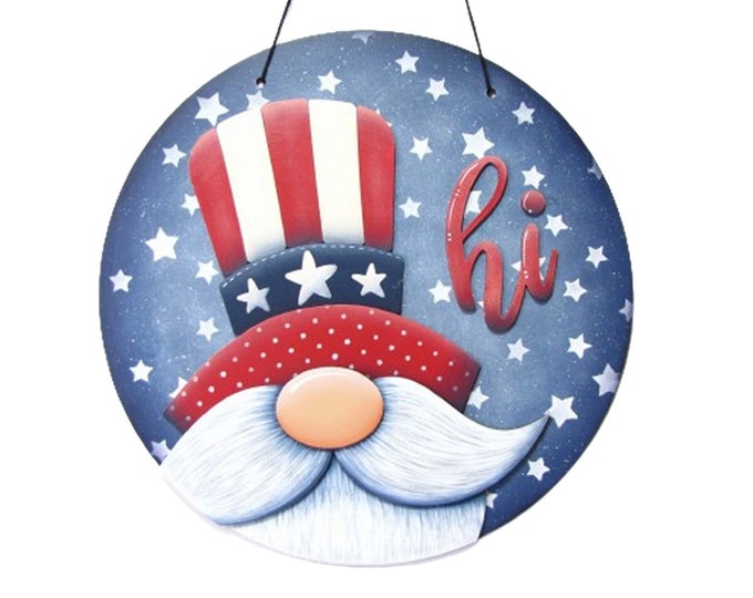 Uncle Sam Door Hanger, Wall Art, Handpainted Wood, Hand Painted ...