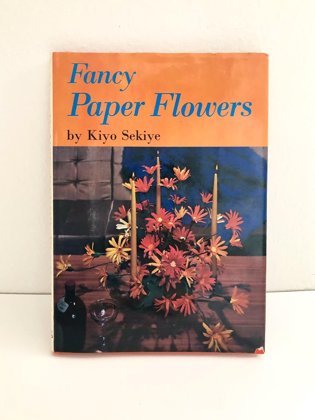 Fancy Paper Flowers, Vintage Book, Published 1971, Printed Japan, 1970s ...