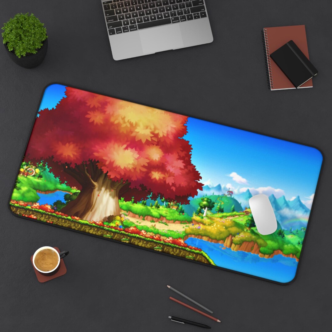 Maplestory Gaming Desk Mat | Mouse Pad Keyboard Deskmat - Etsy Australia