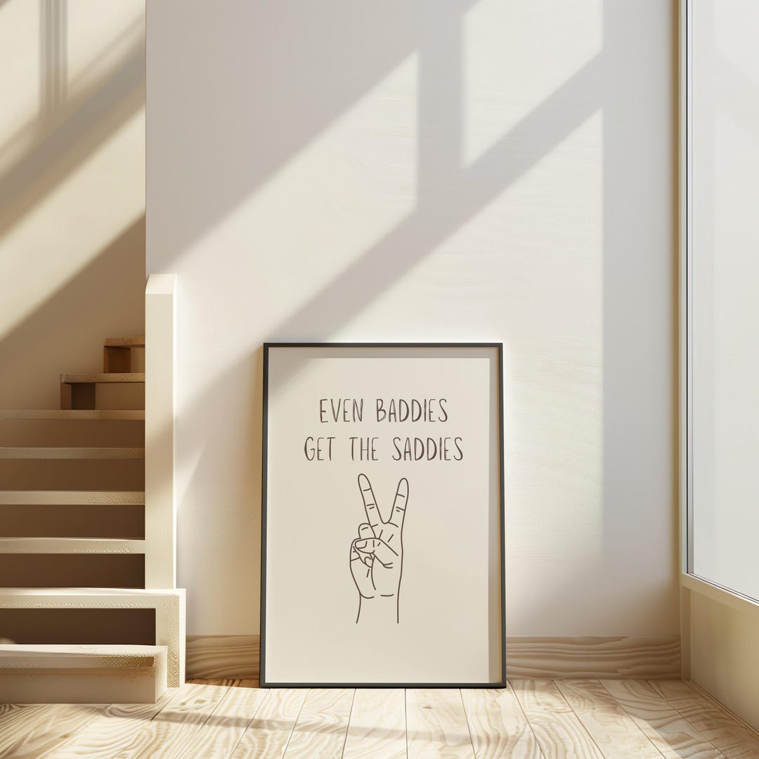 Beige Aesthetic Wall Art, Motivational Poster, Inspirational Quote Wall ...