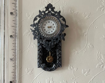 Dollhouse Working Clock - Etsy