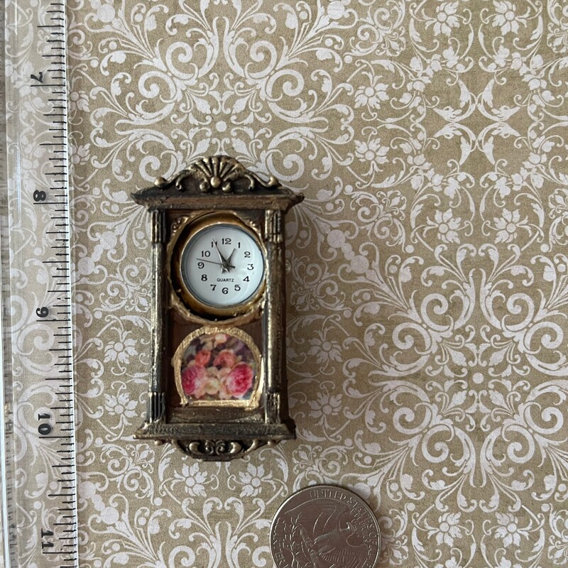 Dollhouse Wall Clock - Etsy