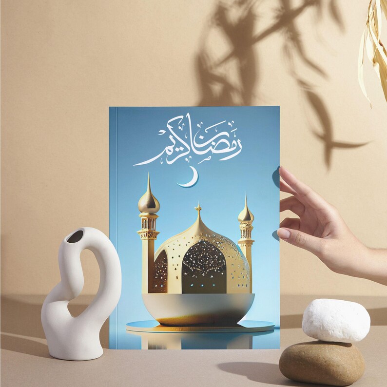 Modern Islamic Ramadan Cards: Printable Decorations (digital Download ...