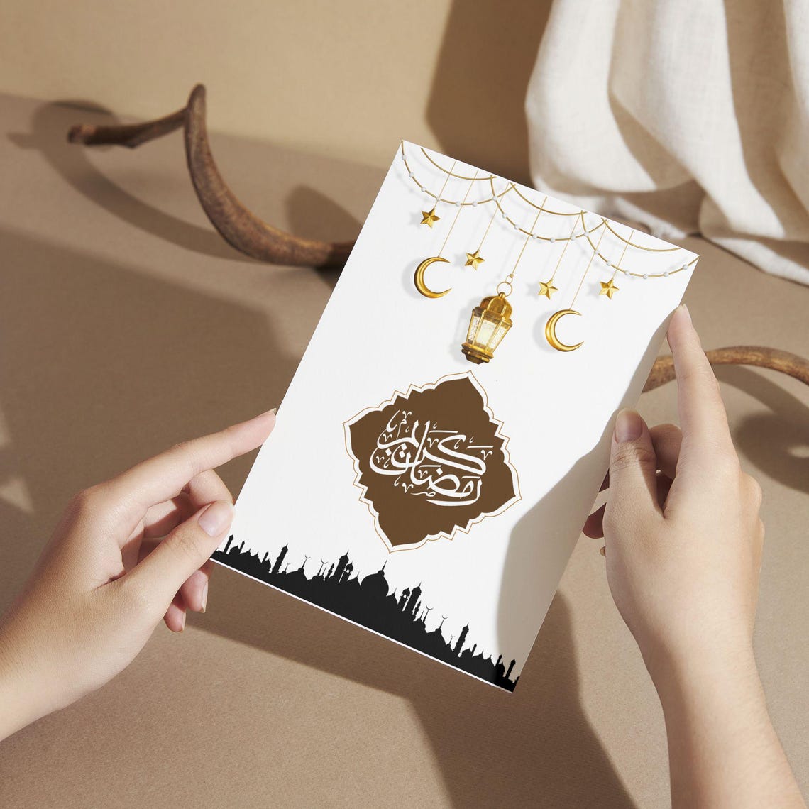 Modern Islamic Ramadan Cards: Printable Decorations (digital Download ...