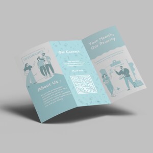 Health Insurance Flyer Template: Editable Canva Design (digital) - Etsy