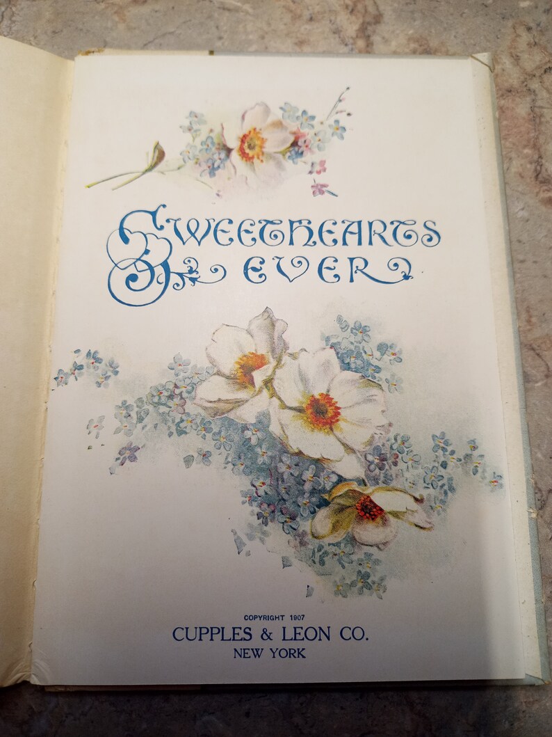 Antique Book Sweethearts Ever - Etsy