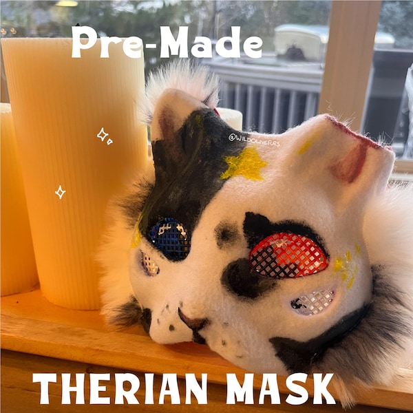 Therian Mask Premade - Etsy