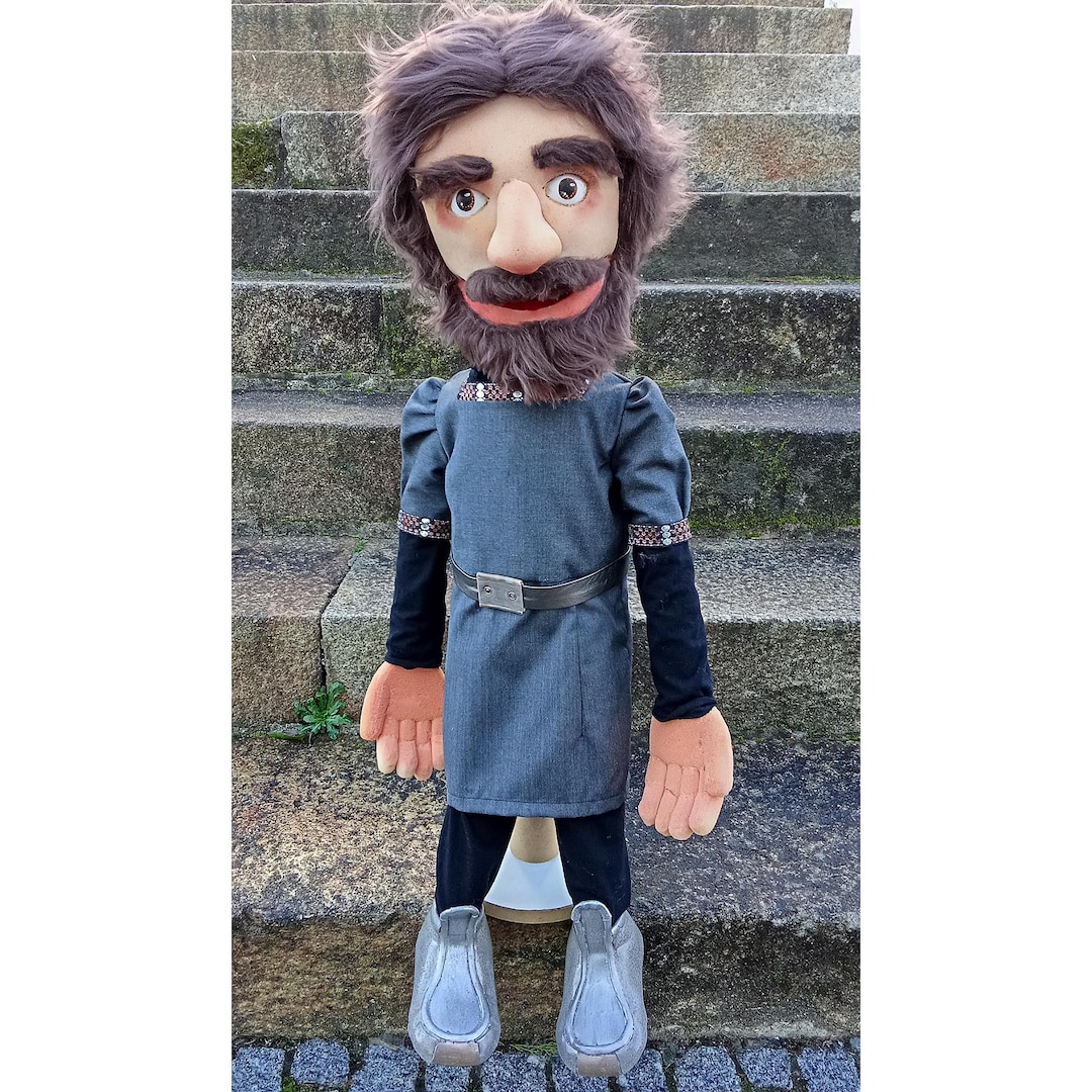 Custom Medieval Warrior Puppet: Professional Ventriloquist Doll. - Etsy