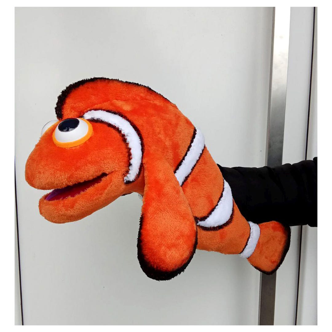 Сlownfish Nemo Hand Puppet: Professional Ventriloquis, Animal - Etsy