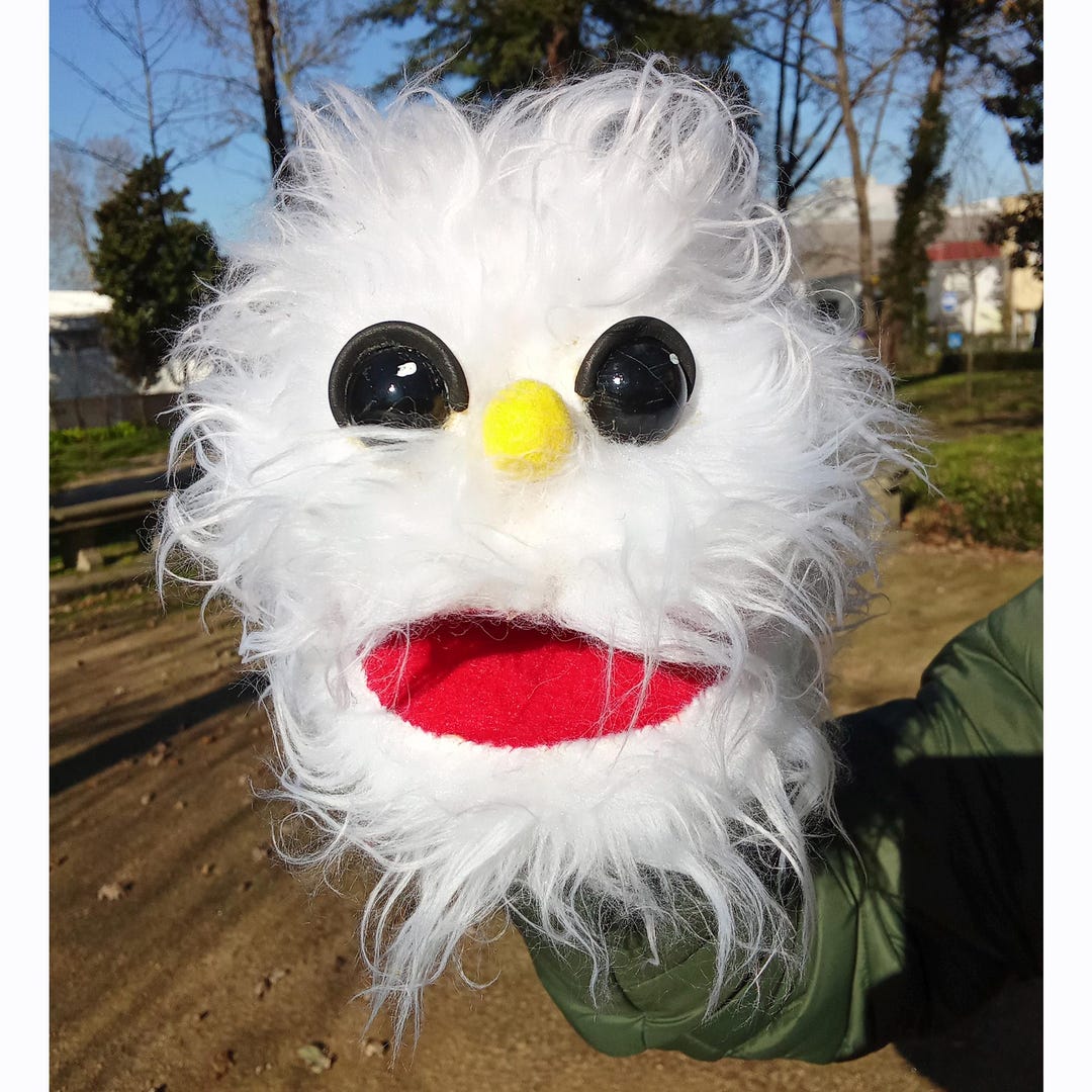 White Head Puppet, Toys, Puppet, Hand Puppet, Puppets for Kids ...