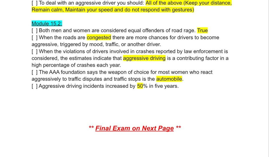 California DMV Class C Driver Written Permit Test 2025 | Ca DMV Test ...