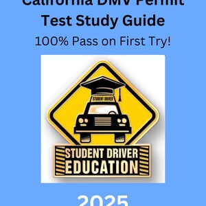 California DMV Class C Driver Written Permit Test 2025 | Ca DMV Test ...