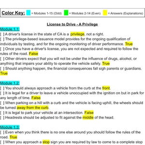 California DMV Class C Driver Written Permit Test 2025 | Ca DMV Test ...