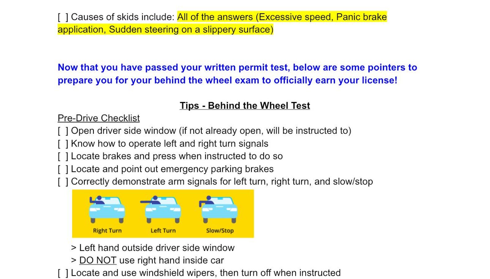 California DMV Class C Driver Written Permit Test 2025 | Ca DMV Test ...