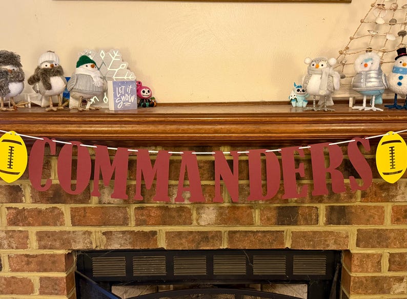 Washington Commanders Banner - Etsy