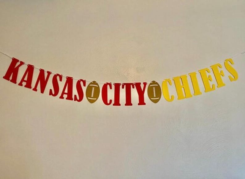 Kansas City Chiefs Banner - Etsy