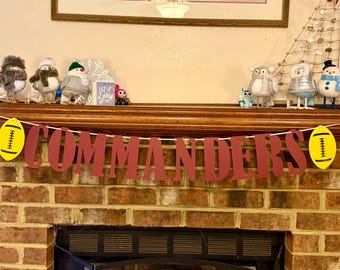 Washington Commanders Flag 3x5ft Banner Polyester American Football ...