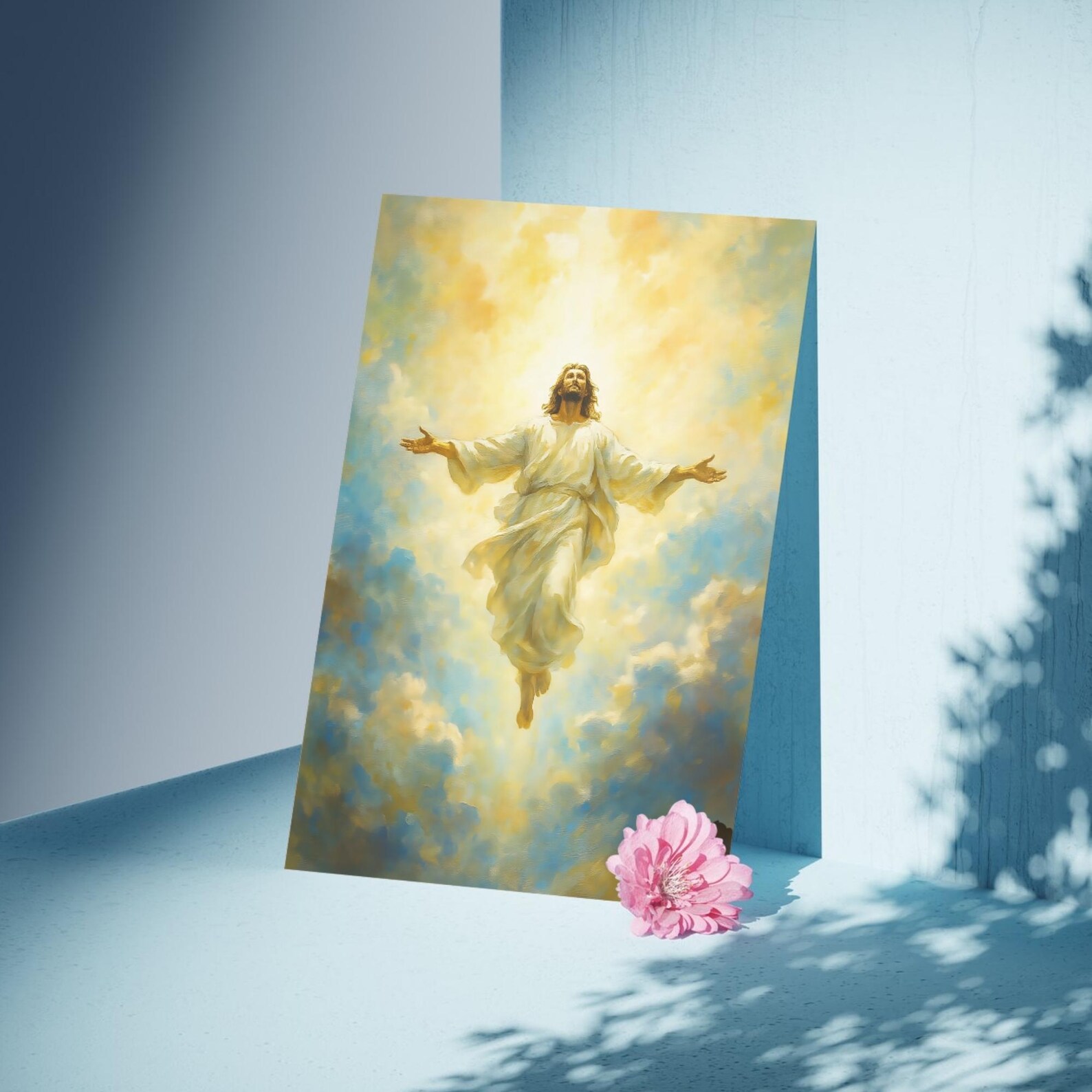 Nativity Poster Jesus Artwork | Christian Christmas Wall Art ...