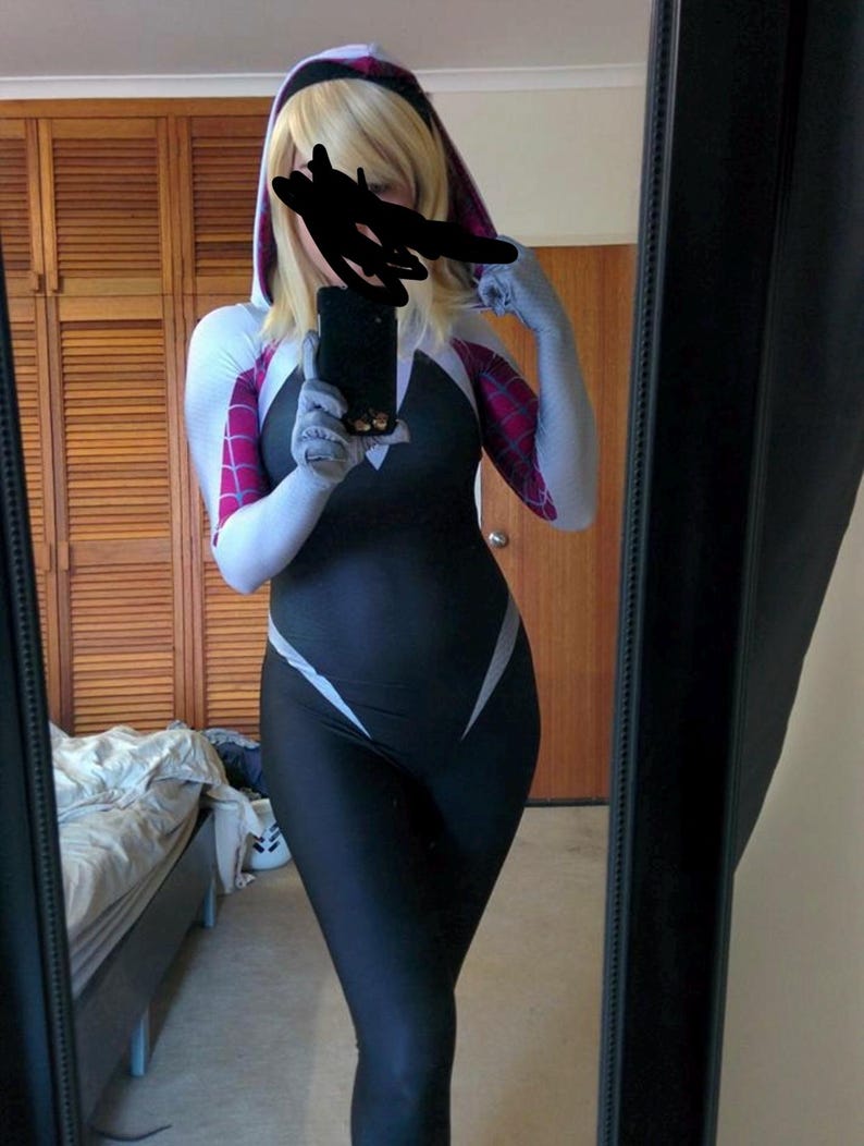 Gwen Stacy Spider-gwen Suit | Spider-verse Spider-woman Costumes - Etsy