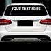 PERSONALISED Car Vinyl Decal, Car Stickers, Bumper Stickers, Car Labels ...