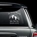 PERSONALISED Car Vinyl Decal, Car Stickers, Bumper Stickers, Car Labels ...