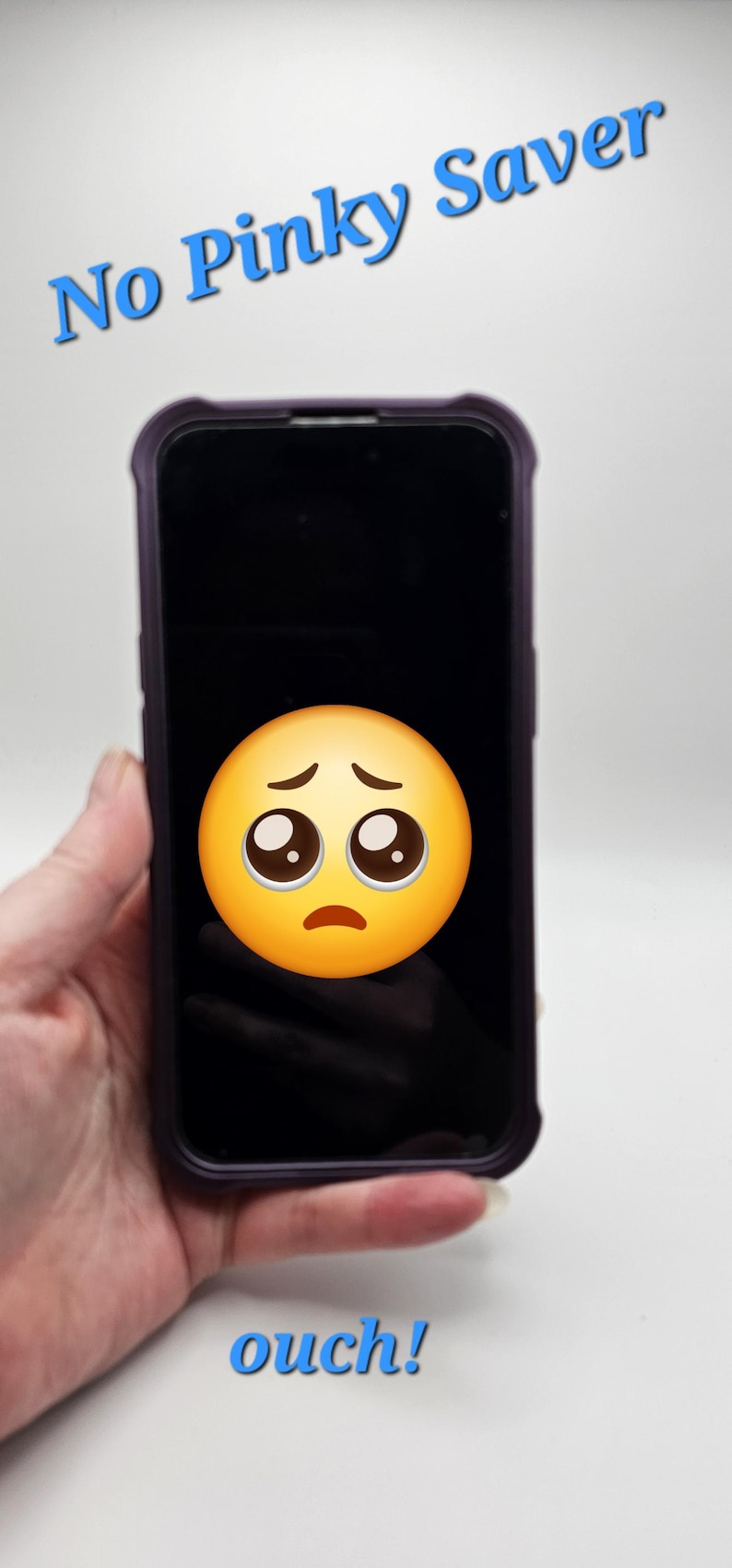 Pinky Saver for Cell Phones, Great Stocking Stuffer! 3D Printed, Phone ...