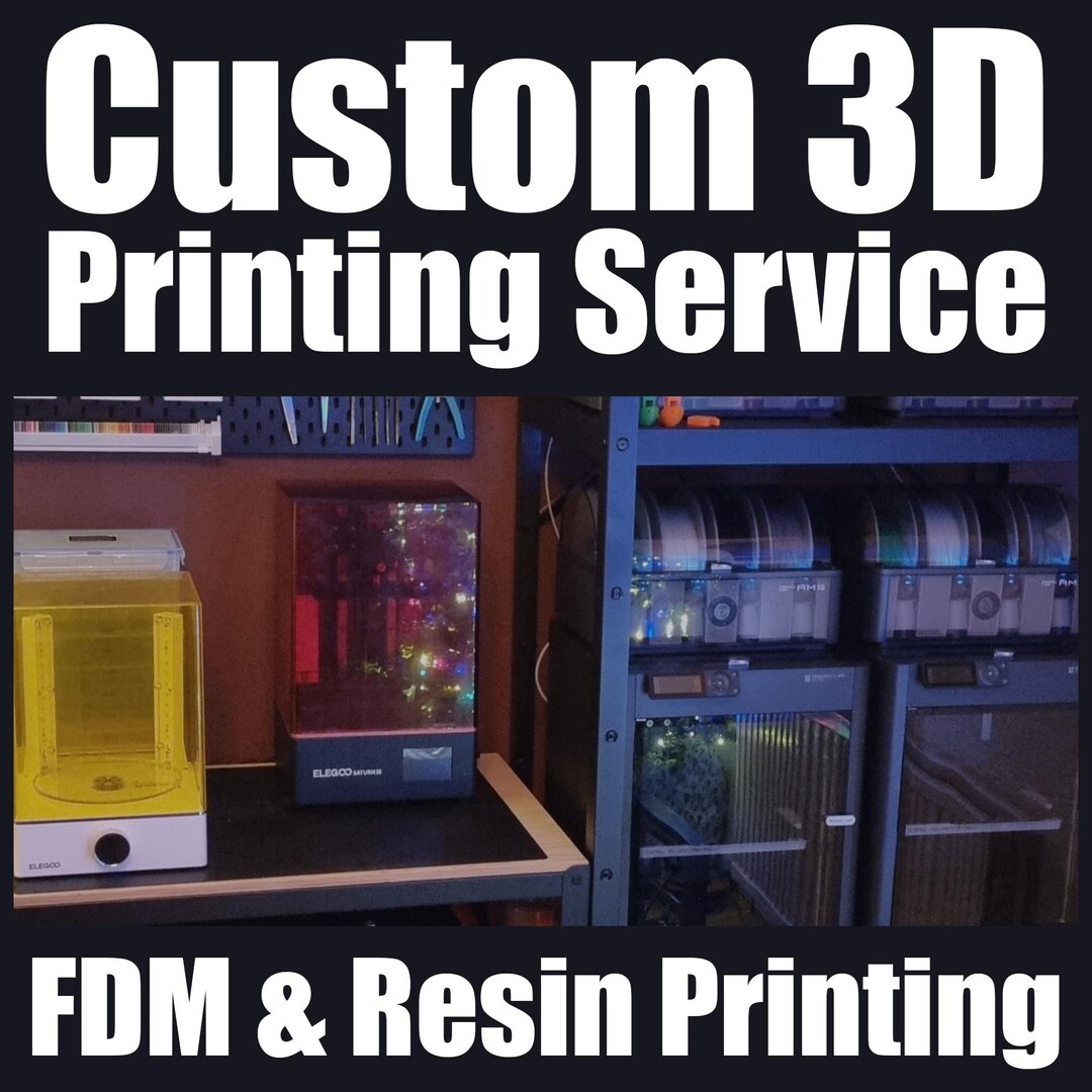 Custom 3D Printing Service - 3D Printed Parts, Prototyping, PLA, PETG ...