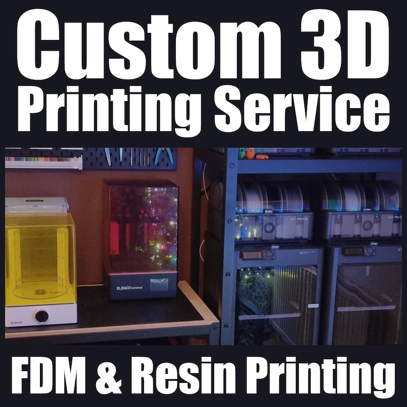 Custom 3D Printing Service - 3D Printed Parts, Prototyping, PLA, PETG, Resin - Upload Your STL ...