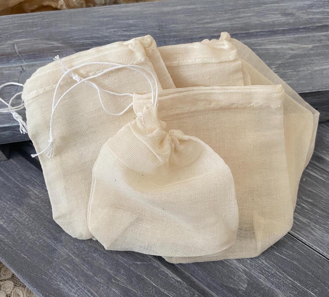 Tea Infusers | Reusable Cotton Bag | Disposable Unbleached Paper Bag - Etsy