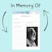 Editable Funeral Guest Book Template | Canva Memorial Sign-in (digital ...