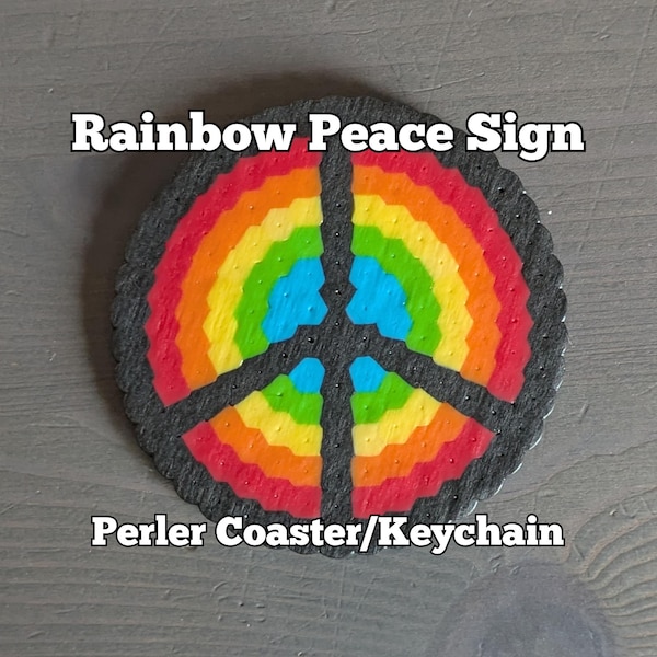 Perler Coasters - Etsy