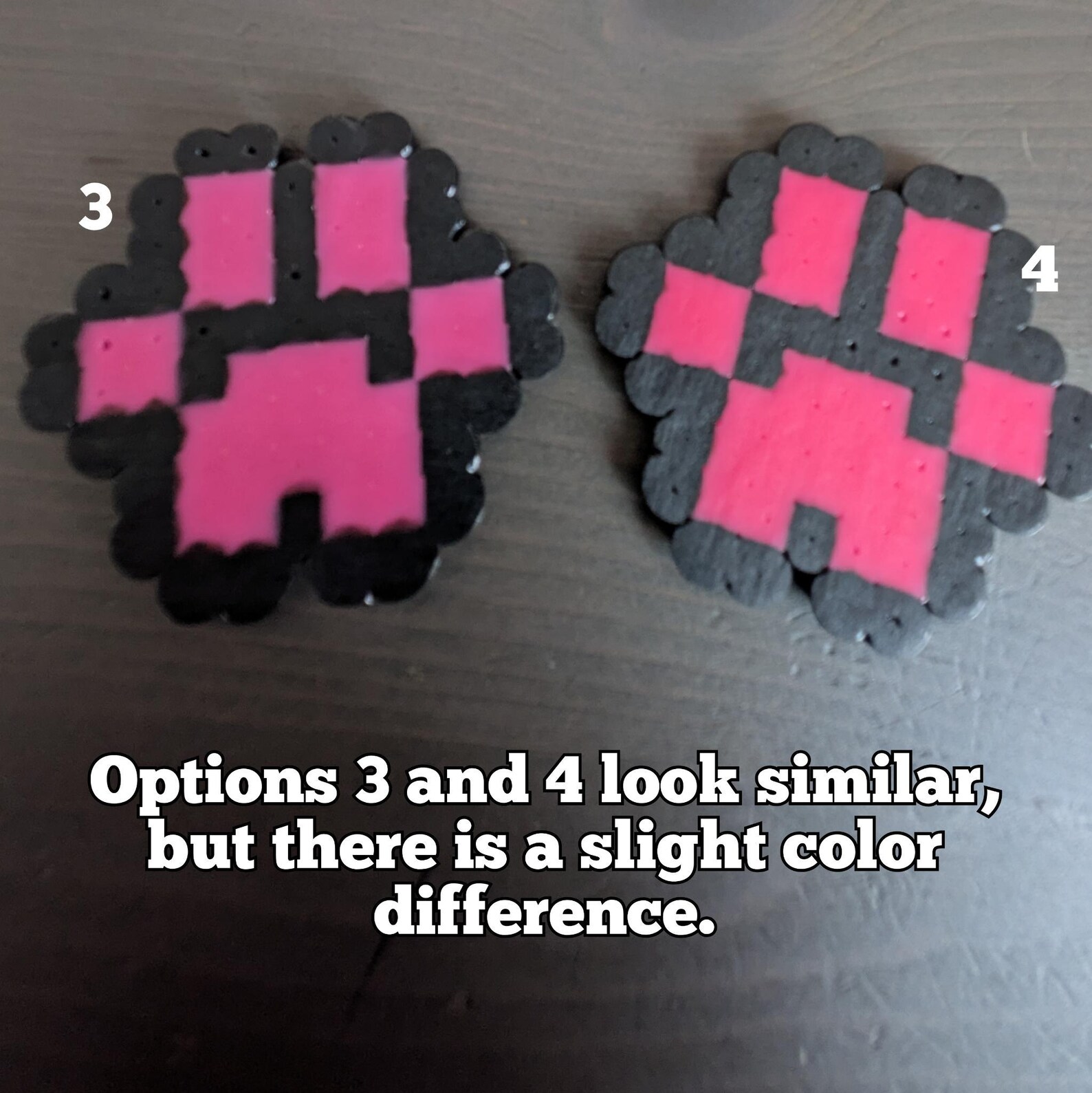 Cute Paw Print Perler Keychain - Gifts for Animal Lovers, Multiple ...