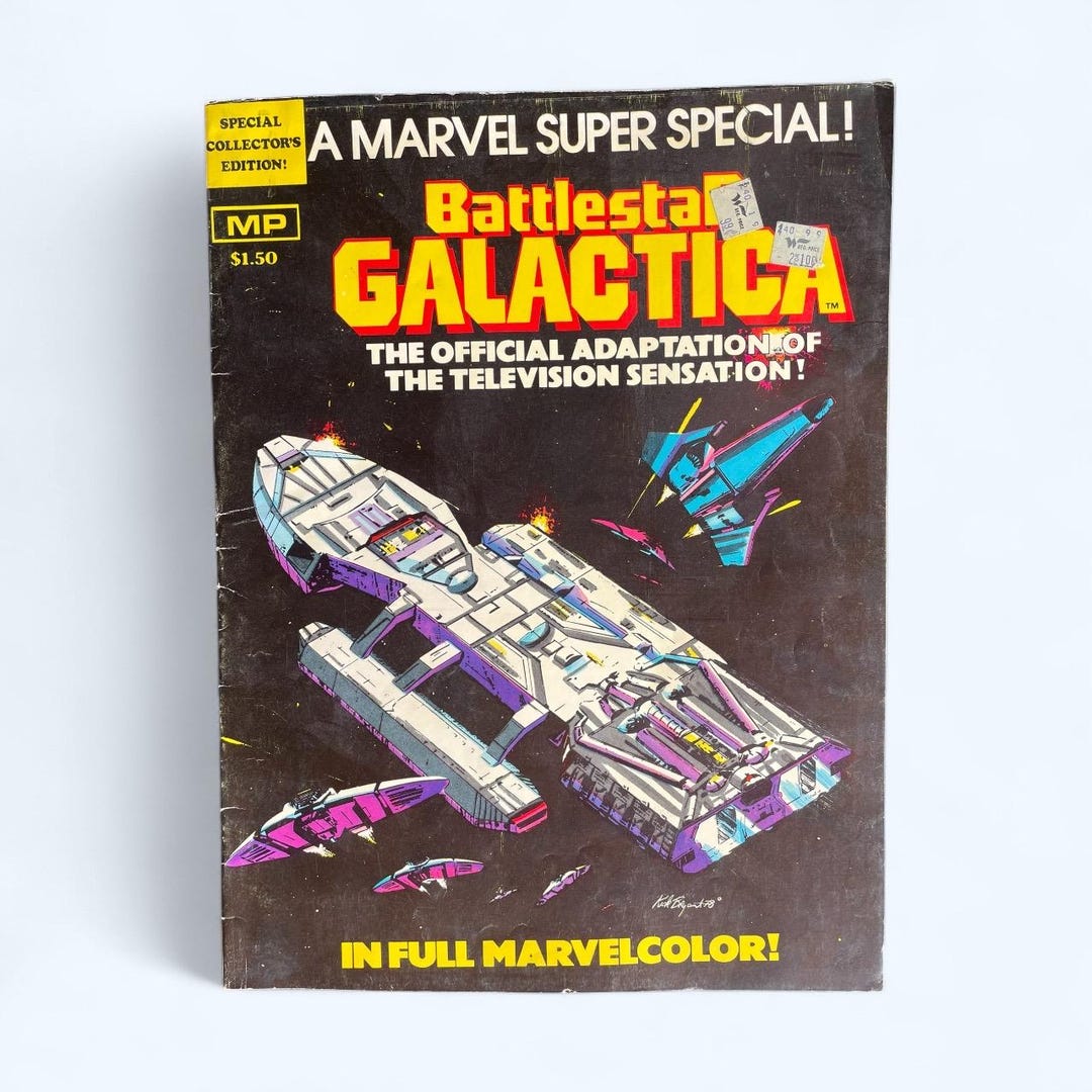 Vintage Battlestar Galactica Marvel Super Special #8 (1978) – Official ...