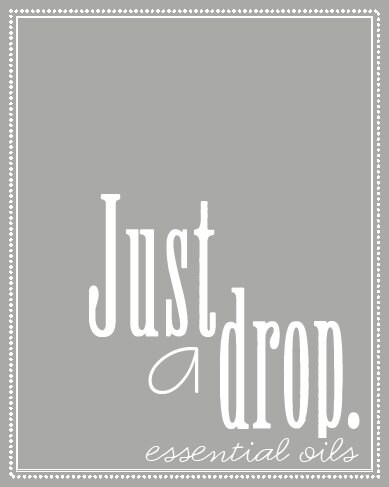 Essential Oil Wall Art Signs - Set of 5 - Printable PDF - Aluminum Grey ...