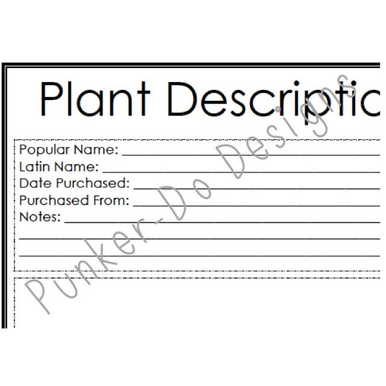 INSTANT DOWNLOAD Gardening Journal - Binder - Planner Printable Pdfs 25 ...