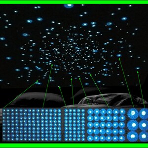 Glow in the Dark Outer Space Ceiling Mural -beautiful Milky Way, Space ...